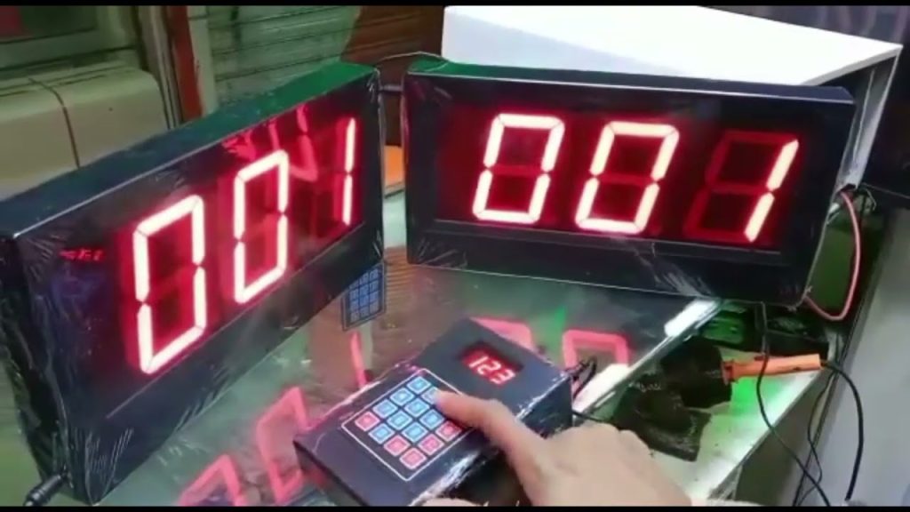 WIRELESS TOKEN NUMBER DISPLAY SYSTEM | Digilog.com.pk the Electronic ...